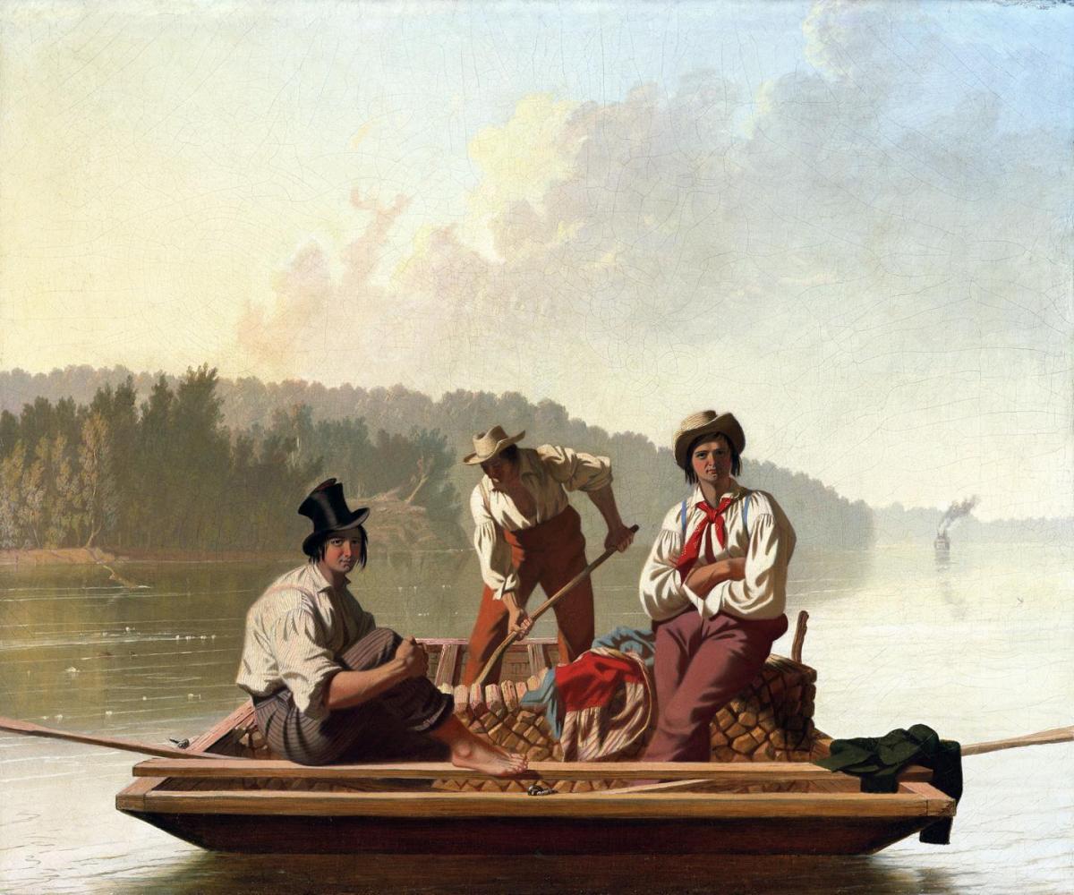 Boatmen on the Missouri | de Young Content Server